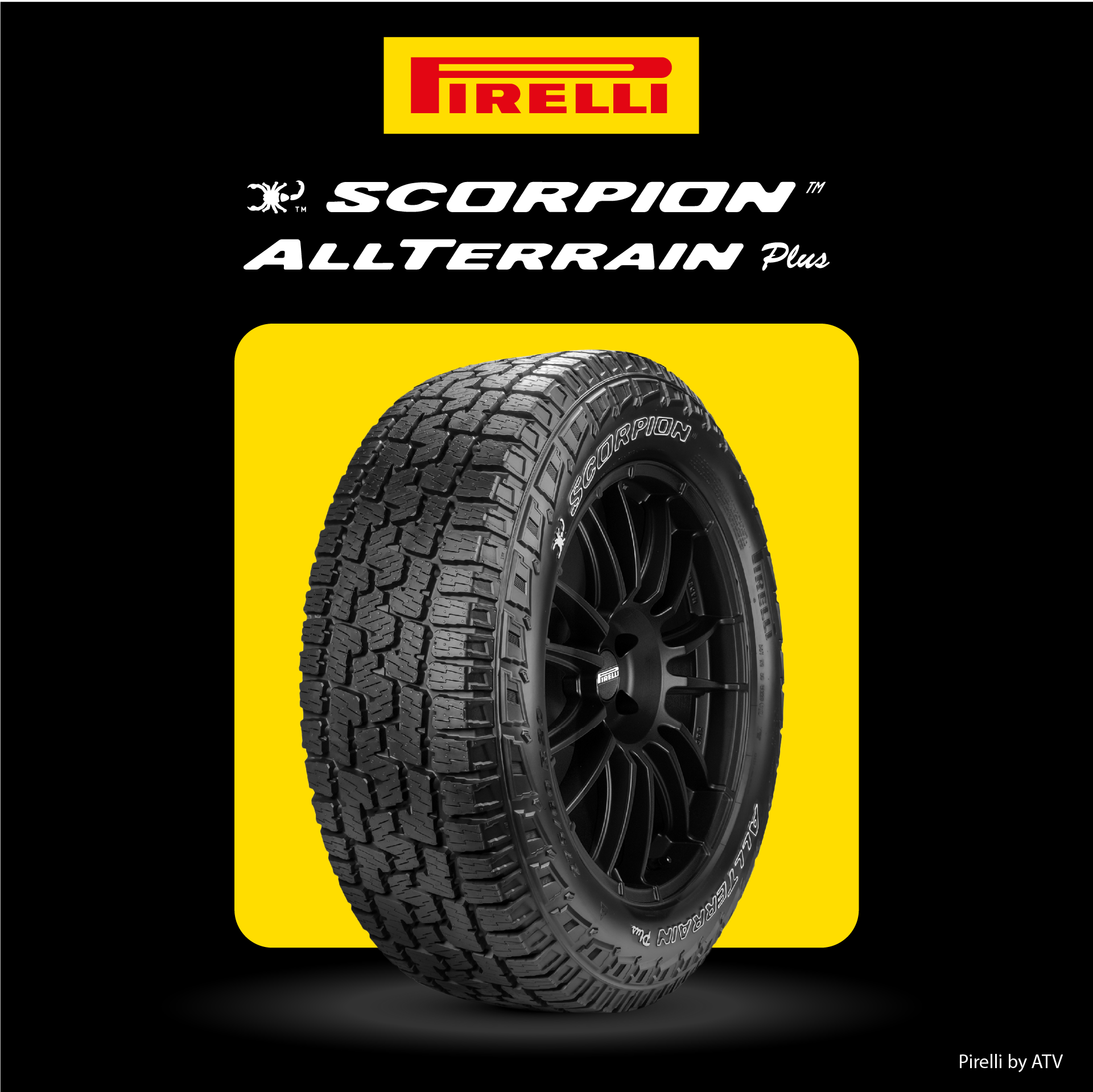 [ติดตั้งฟรี] PIRELLI ยางรถยนต์ รุ่น SCORPION ALL TERRAIN PLUS AT+(ยาง ...