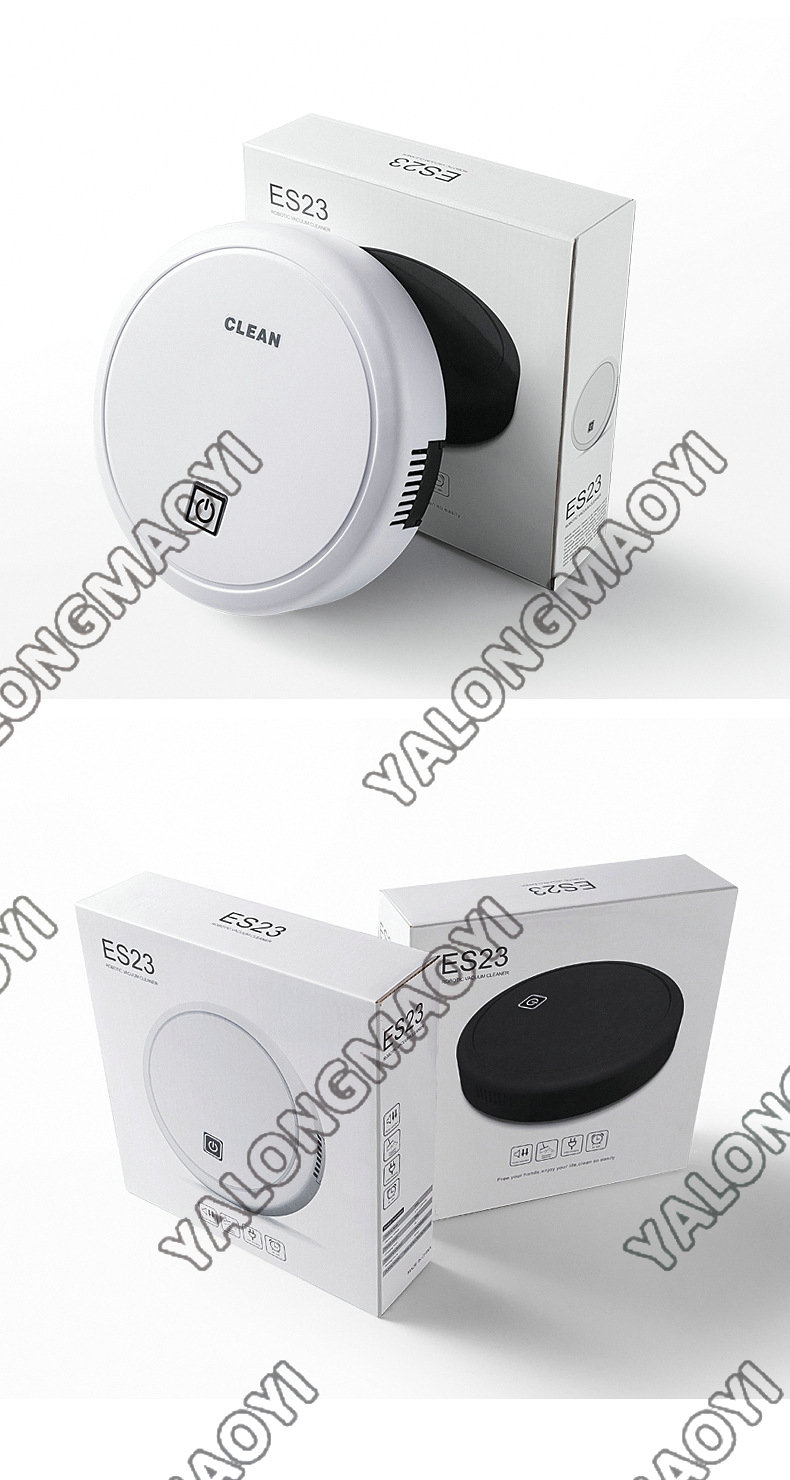 CLEAN ES23เครื่องดูดฝุ่น หุ่นยนต์ดูดฝุ่นทำความสะอาดรวม กวาด,ดูด,เงียบมาก,เซนเซอร์อัจฉริยะ, กวาด ...