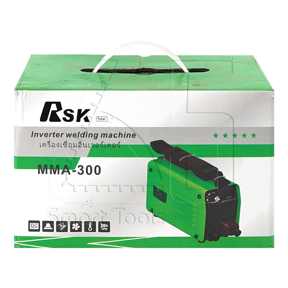 ล้างสต๊อก! RSK ตู้เชื่อม Mini Inverter IGBT 300A ตู้เชื่อมไฟฟ้า รุ่น MMA-300 - 65Degree - ThaiPick