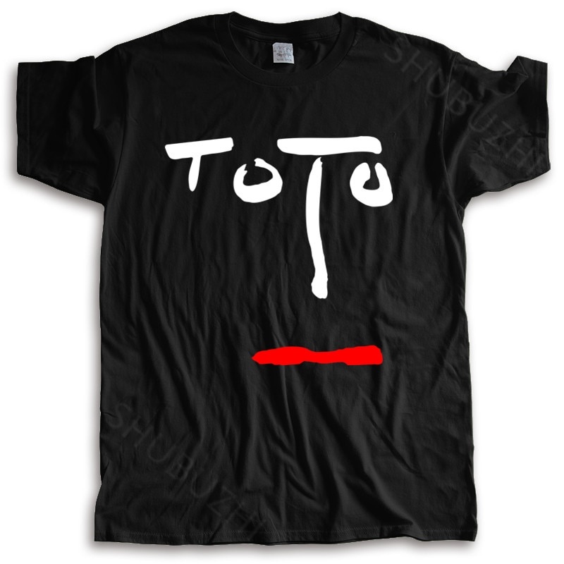 เสื้อยืด ผ้าฝ้าย พิมพ์ลาย TOTO Face Symbol Rock Band Legend พลัสไซซ์ สี ...