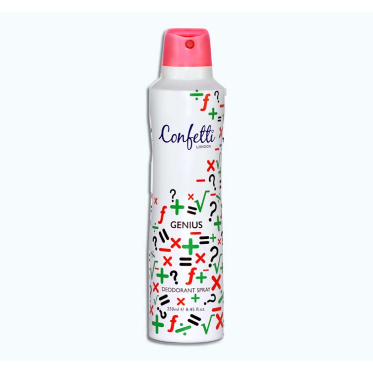 Confetti London Body Spray - GENIUS 250ml / คอนเฟตติ ลอนดอน บอดี้ ...
