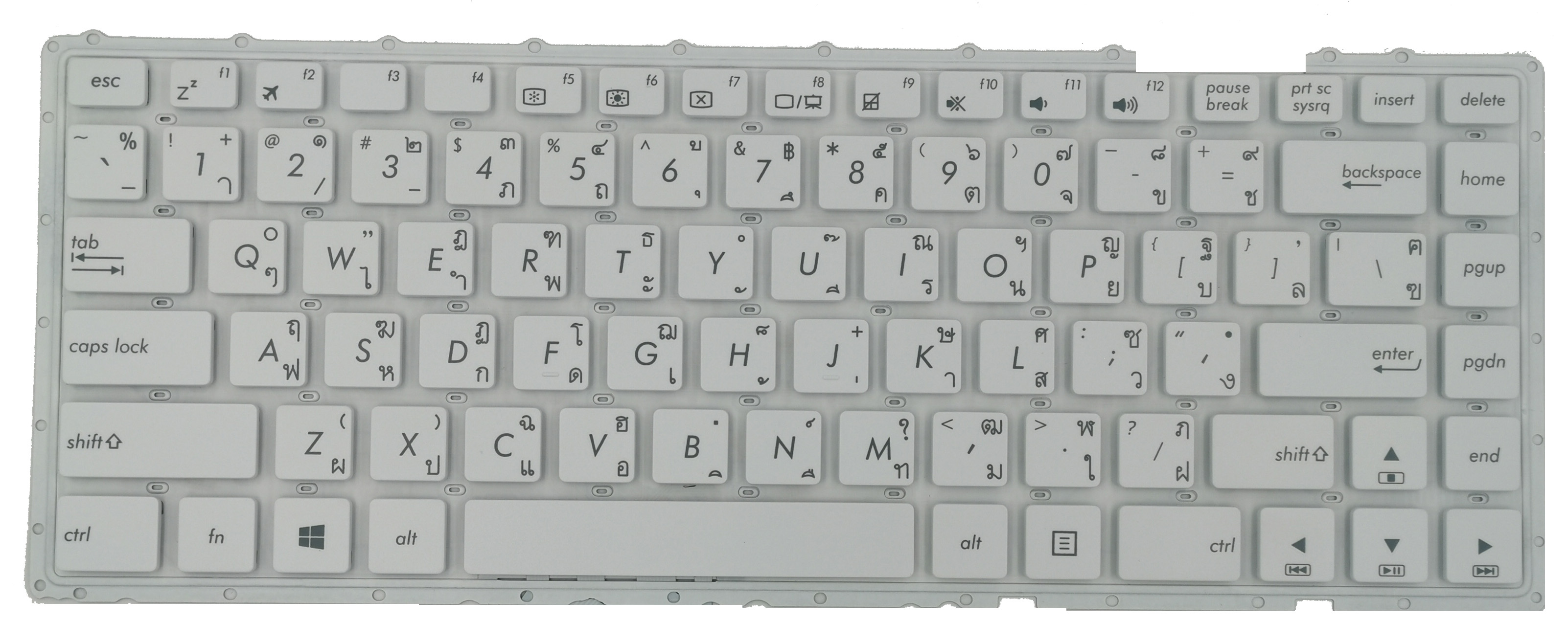 KEYBOARD ASUS คีย์บอร์ด ASUS X451 W419L W409L X403M A455 K455L R455 ...