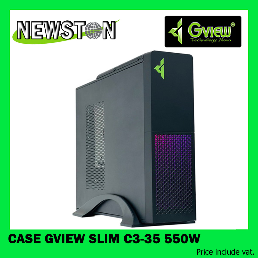 CASE Gview Slim C3-35 มีเพาเวอร์ 550W - C.S.IT SYSTEMS - ThaiPick