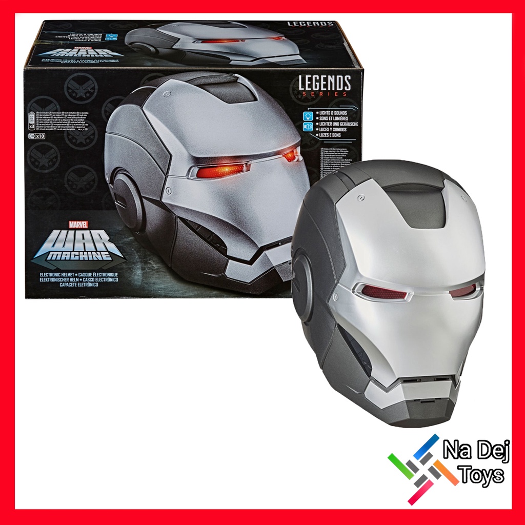 Marvel Legends War Machine Electronic Helmet Mask 1/1 Scale มาร์เวล เล ...