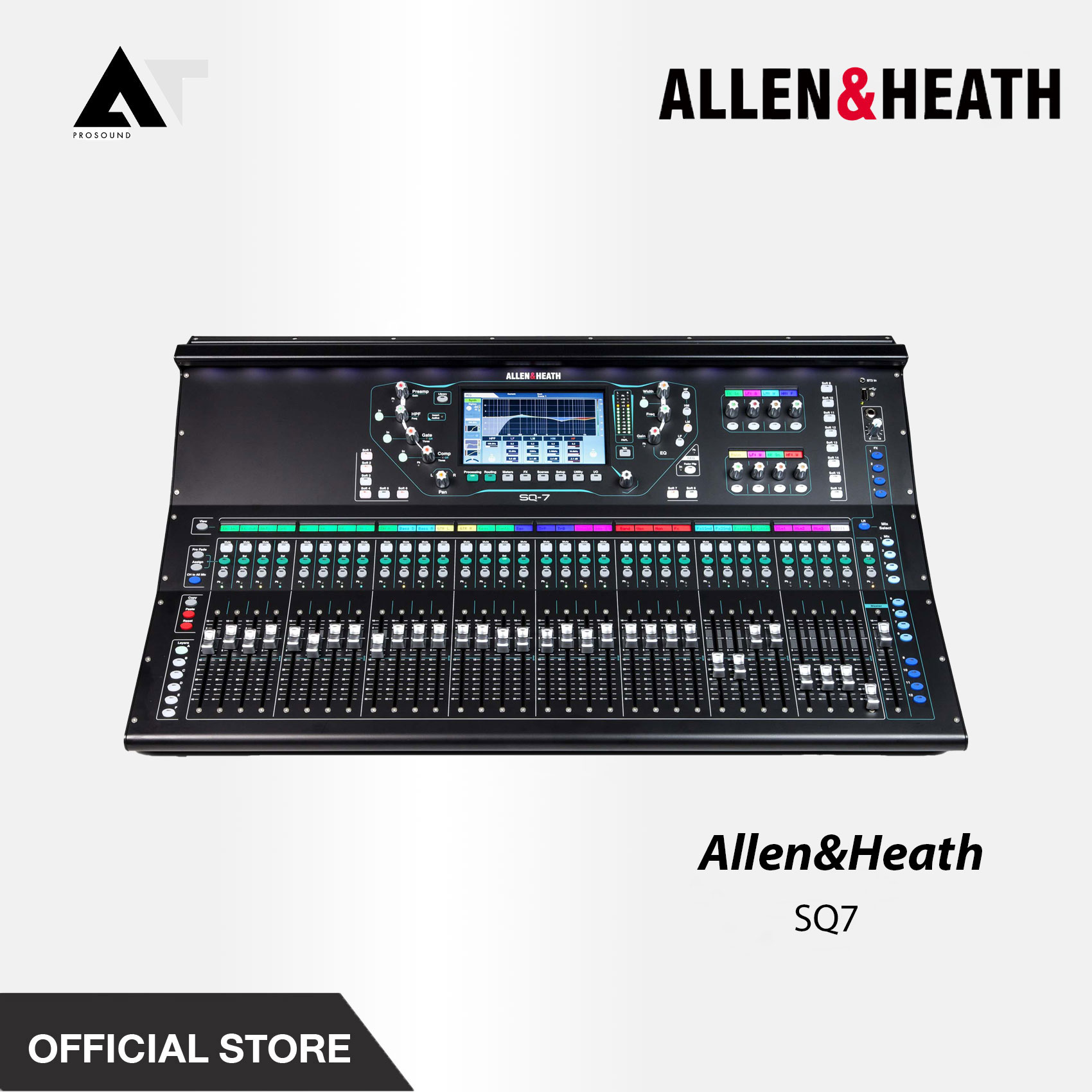 Allen&Heath SQ7 มิกเซอร์ดิจิตอล 48 ช่อง digital mixer เครื่องผสมเสียง ...