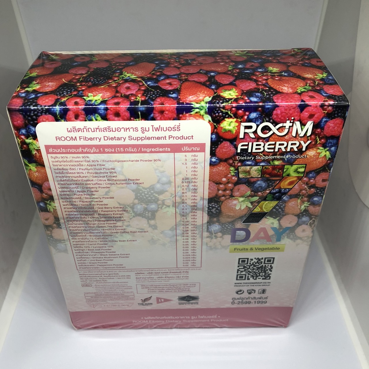 (ของแท้ เลหลัง) (หมดอายุ 091023) ROOM FIBERRY รูม ไฟเบอร์รี่ พุงยุบ หุ่นสวย ผิวใส ช่วยปรับสมดุล ...