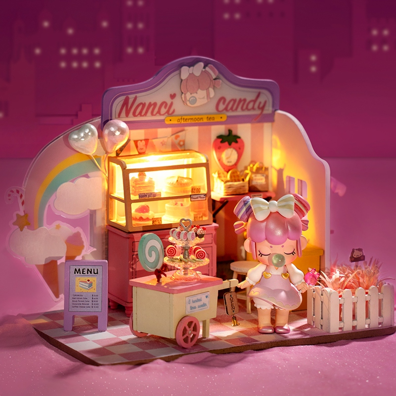 PeachSister???? บ้านตุ๊กตา DIY Nanci Candy แถมตุ๊กตา Nanci Macaron ตาม ...