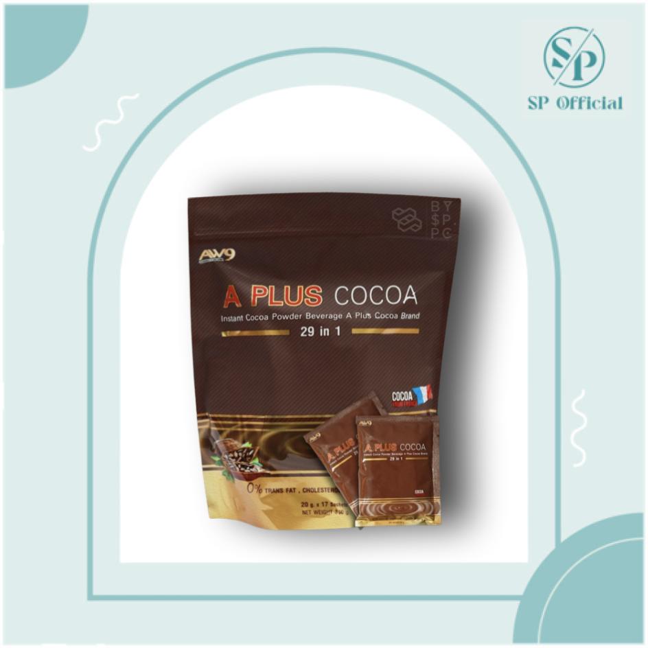 A Plus Cocoa เครื่องดื่มโกโก้ เอพลัส (1ห่อ บรรจุ17ซอง) - SP_official ...