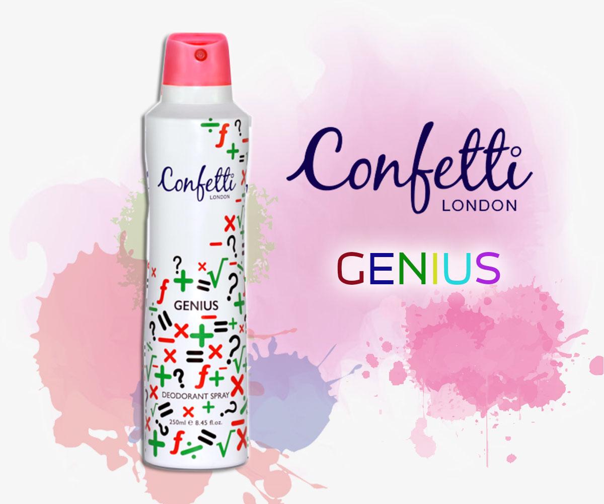 Confetti London Body Spray - GENIUS 250ml / คอนเฟตติ ลอนดอน บอดี้ ...