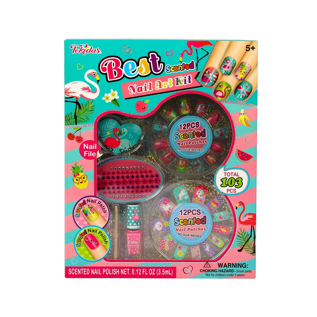 TOKIDAS ของเล่นเสริมพัฒนาการ ชุดทำเล็บเด็ก ฟลามิงโก | Lazada.co.th