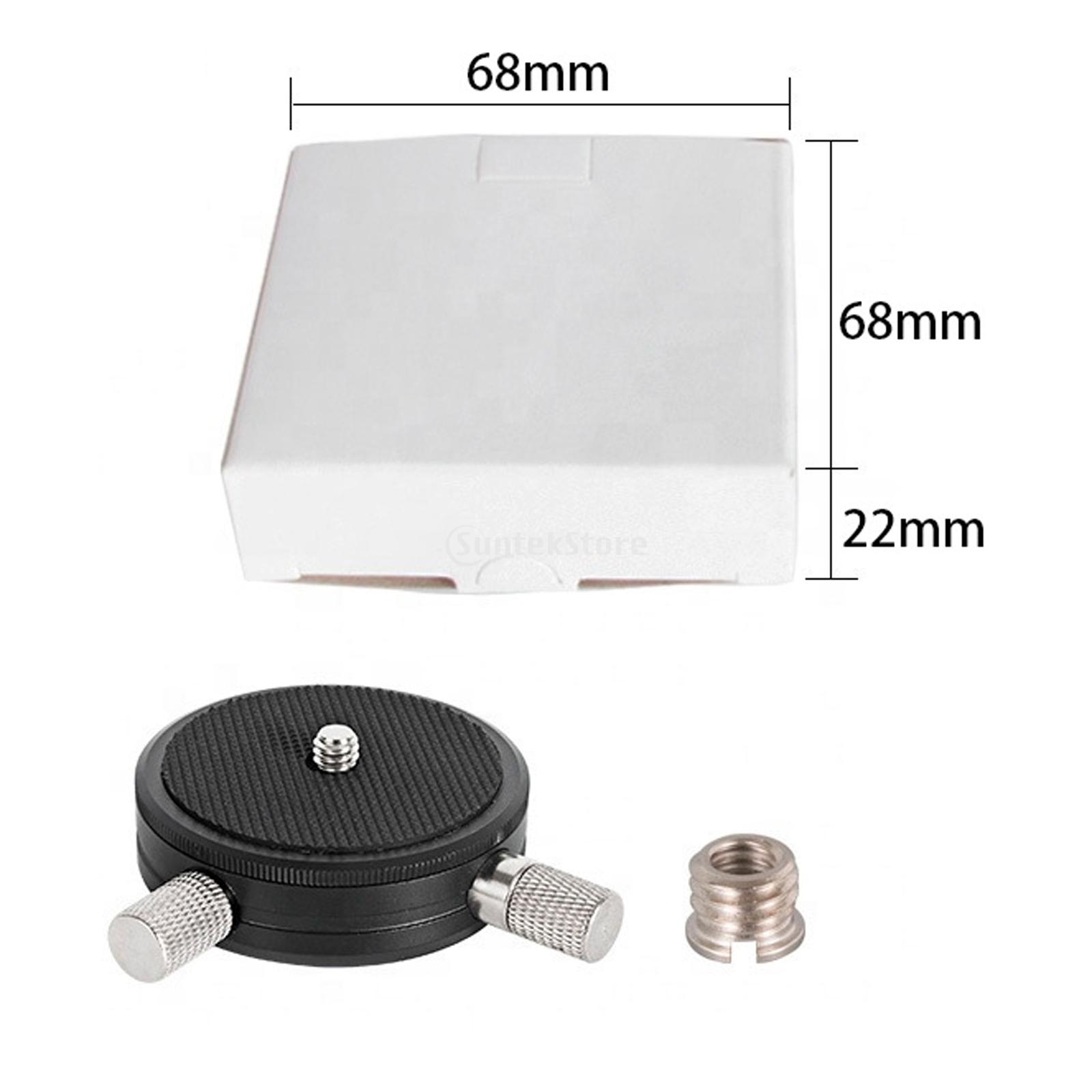 Dovewill 360 Degree Rotation Camera Shot Panoramic Tripod Adapter for ...