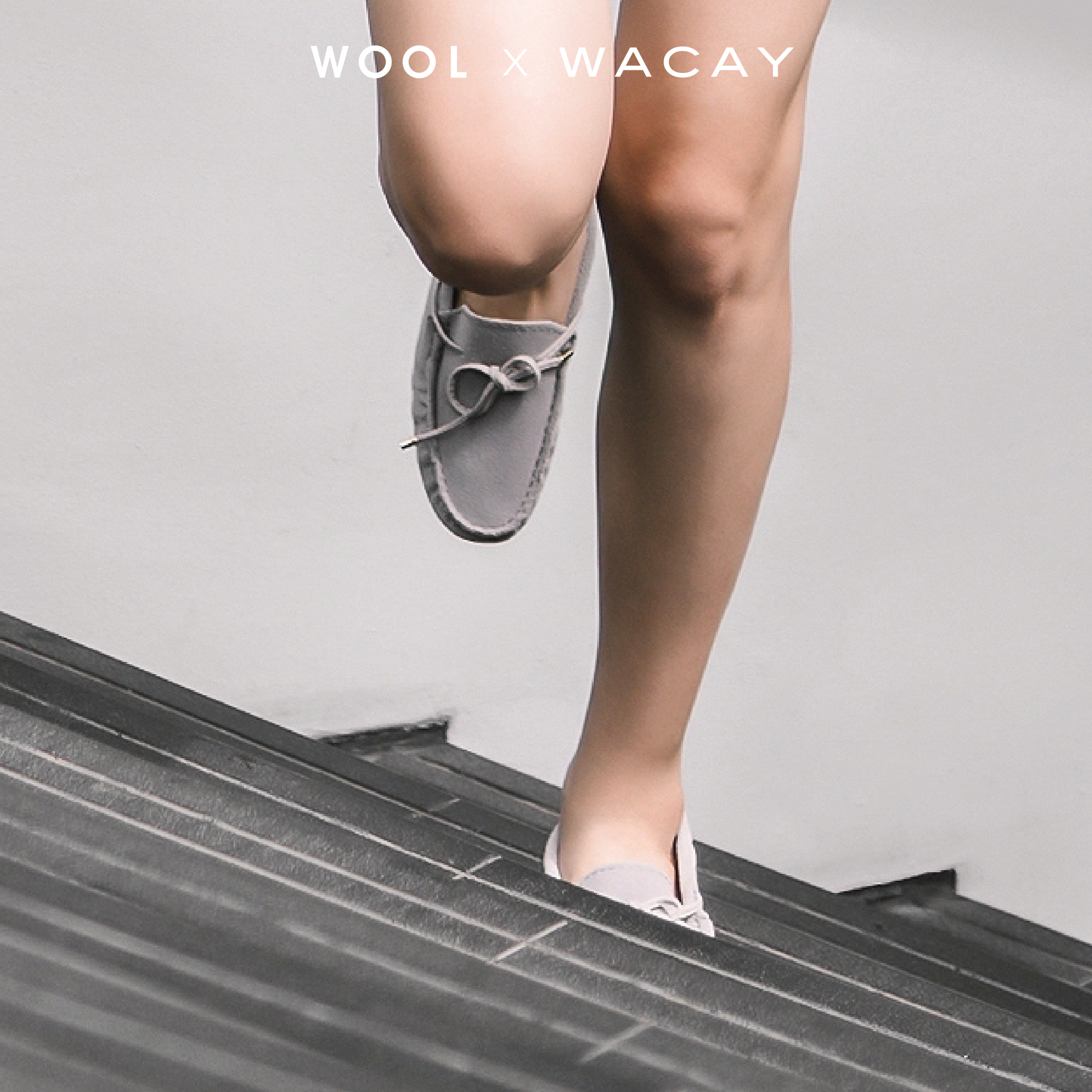 WOOL X WACAY - Tyra Shoes รองเท้า สุขภาพ พื้นปุ่ม 2 สี - WOOL STUDIO ...