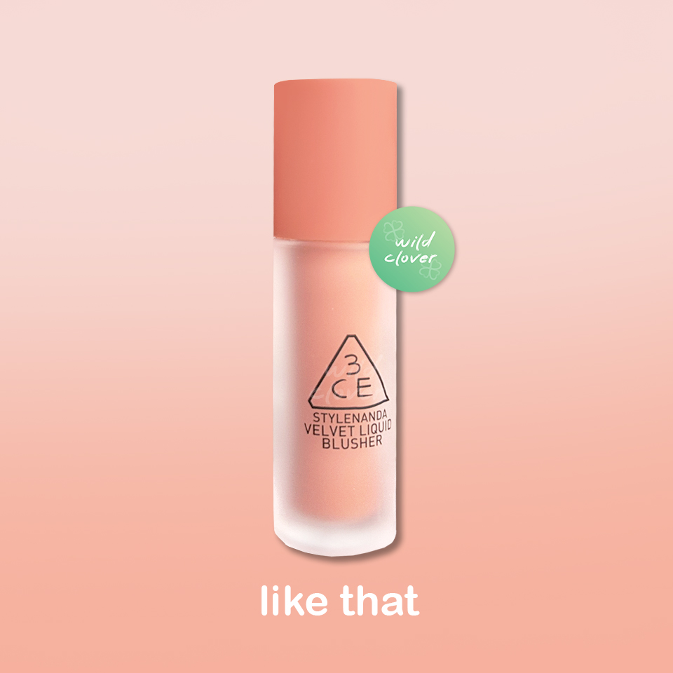 3CE แท้สแกนได้ velvet liquid blusher so alive like that vienna rose ride for me blush 3.4g ...