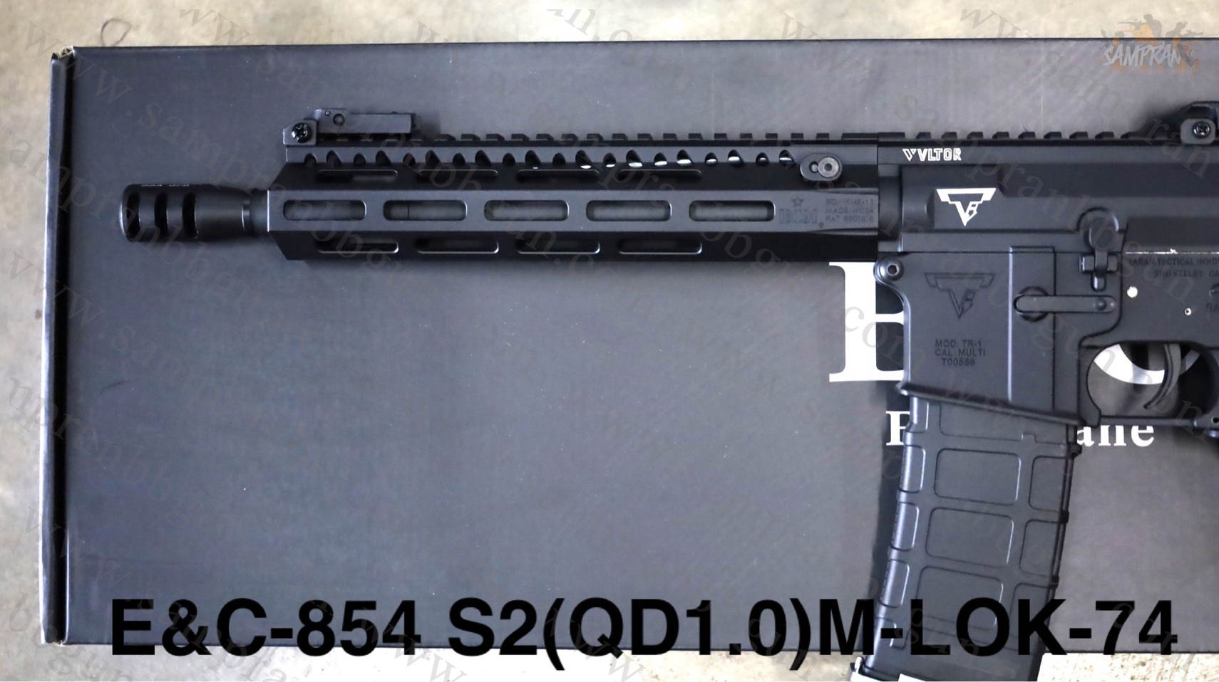 ปืนไฟฟ้าบีบีกัน EC 854 S2 John Wick2 TTI TR-1 M-Lok 10นิ้ว บอดี้โลหะ Gen 2 - sampranbbshop ...