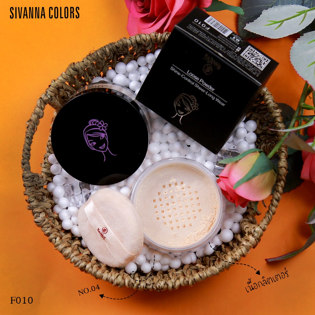((ของแท้)) ซีเวียน่า แป้งฝุ่นคุมมัน สิวันนา แป้งฝุ่น F010 Sivanna ...