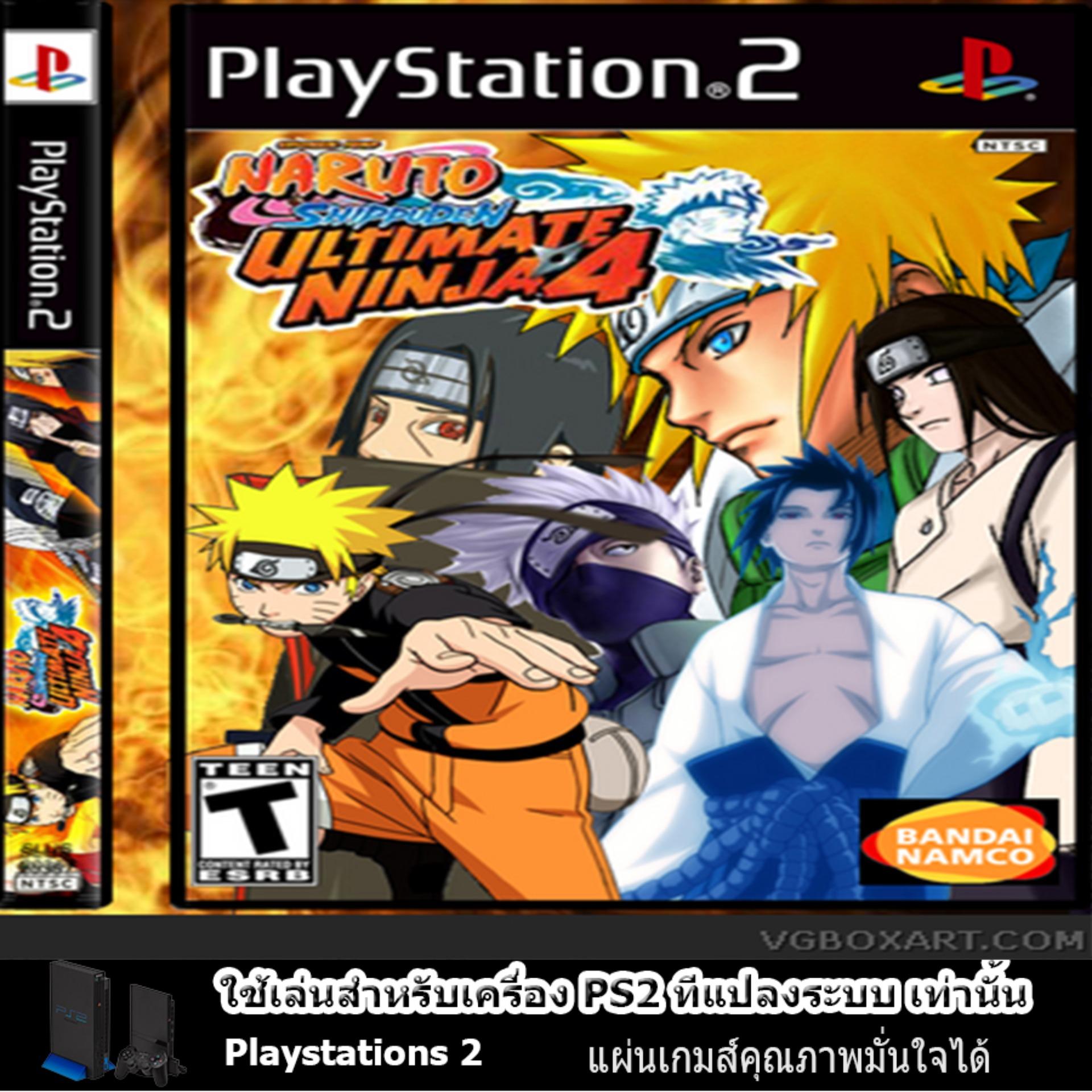 แผ่นเกมส์ (PS2) (ส่งไว) นารูโตะ Naruto Shippuden Ultimate Ninja 4 (USA ...