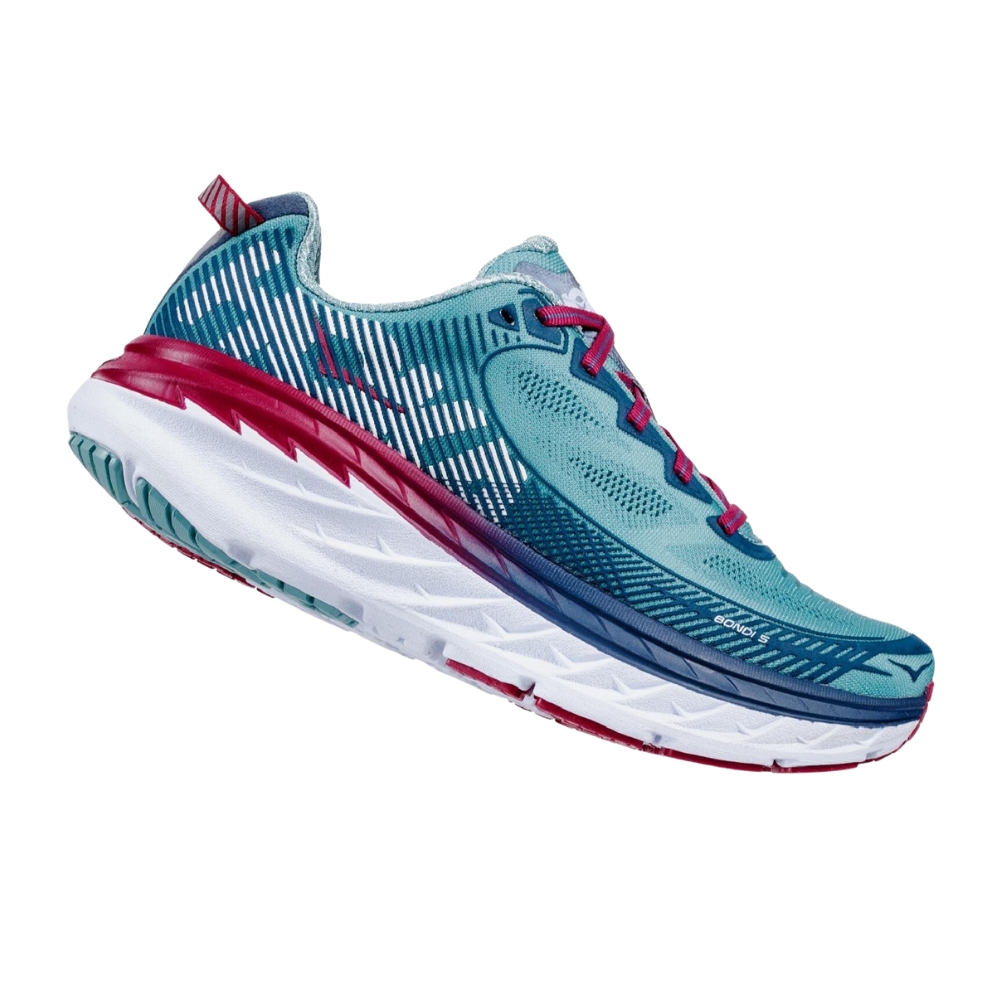 Hoka Bondi 5 blue red Size36-45 running shoes men sneakers women ...