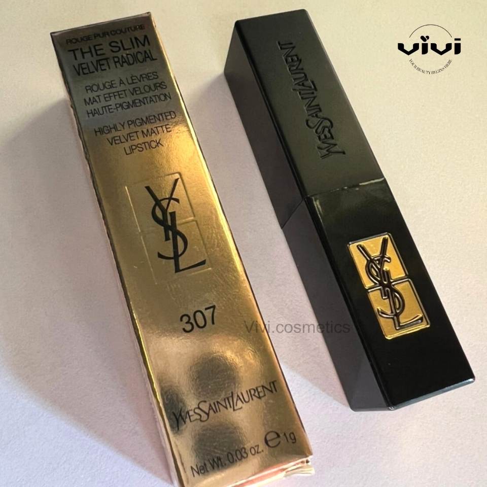 ลิปสติกยิปแซง สีสดชัด เนียนนุ่ม YSL Rouge Pur Couture The Slim Velvet ...