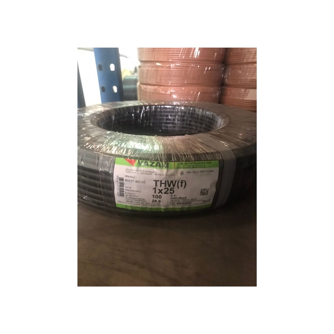 YAZAKI( Flexible Cable ) VSF Size 16 sq mm (black color) range (100m ...