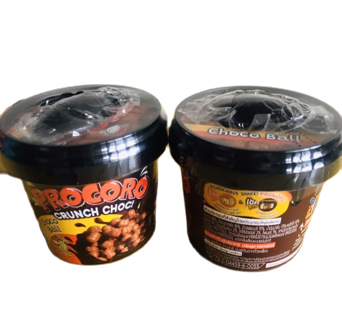 (ได้ 2 ชิ้น) PROCORO Crunch Choc!! Choco Ball ช็อคโกแลต โปรโกโร่ ครั้น ...