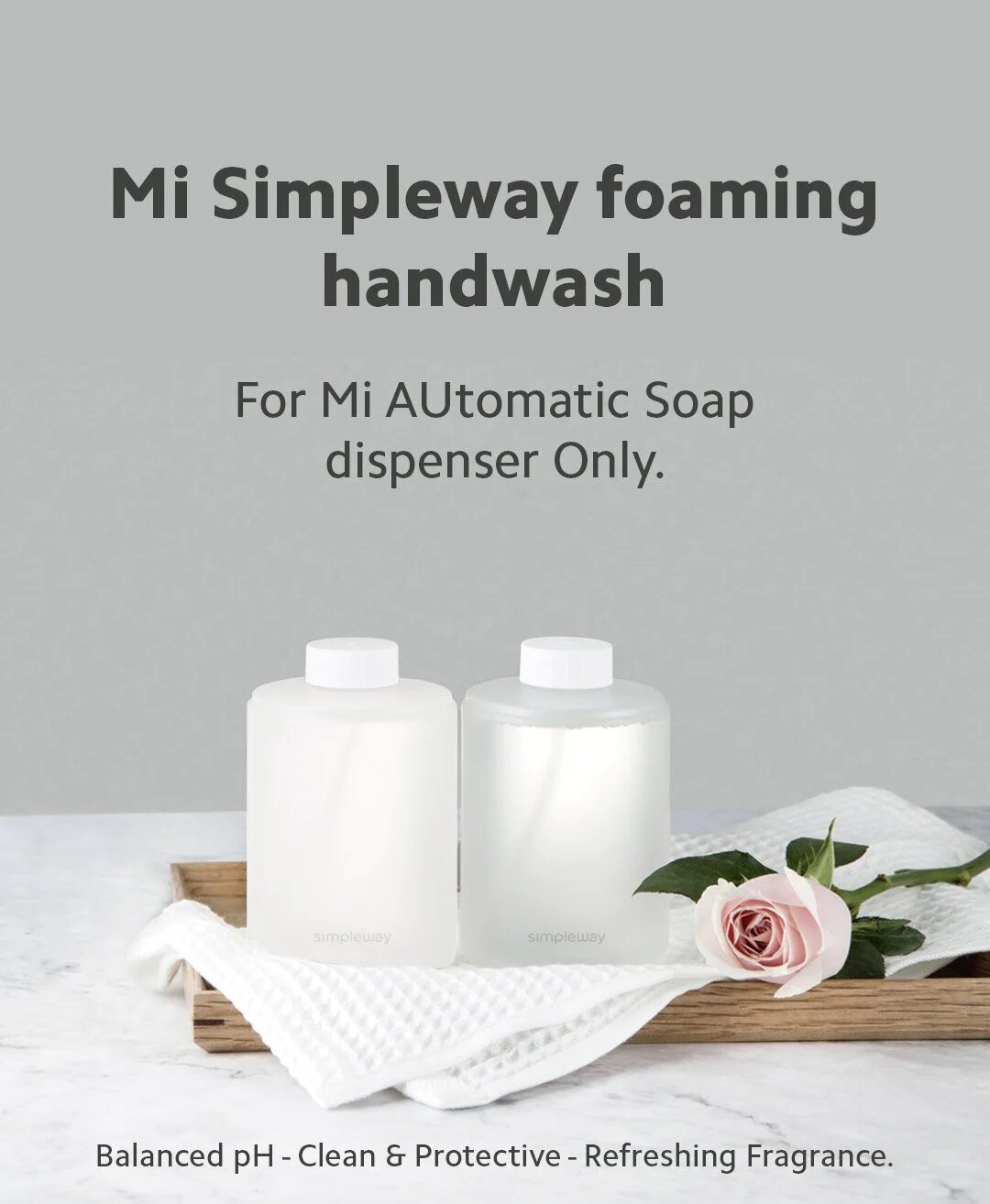 Xiaomi Mi Hand Wash Automatic Foaming Soap Dispenser Simpleway Foaming ...