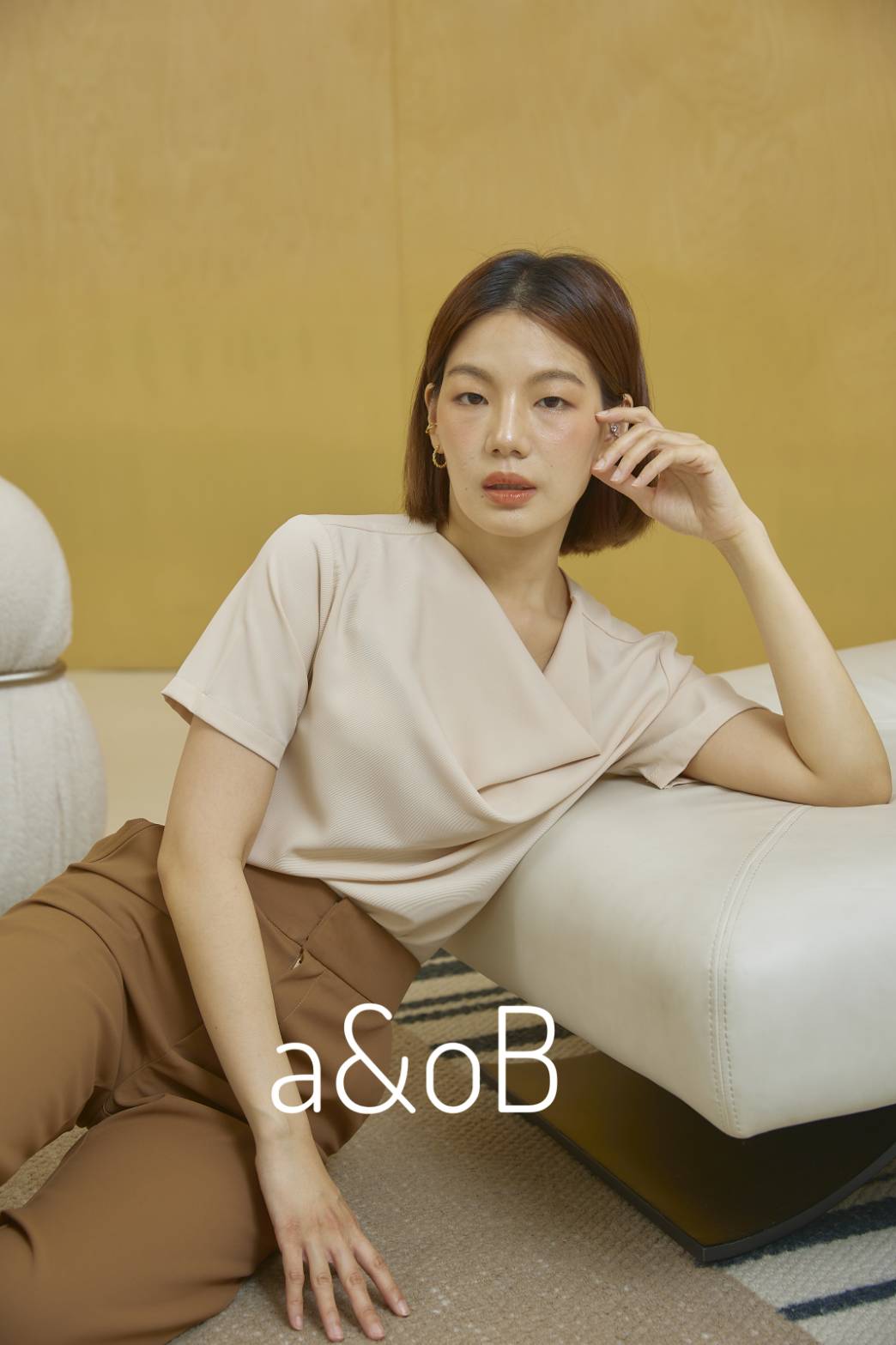 aandoB Belle blouse | Lazada.co.th