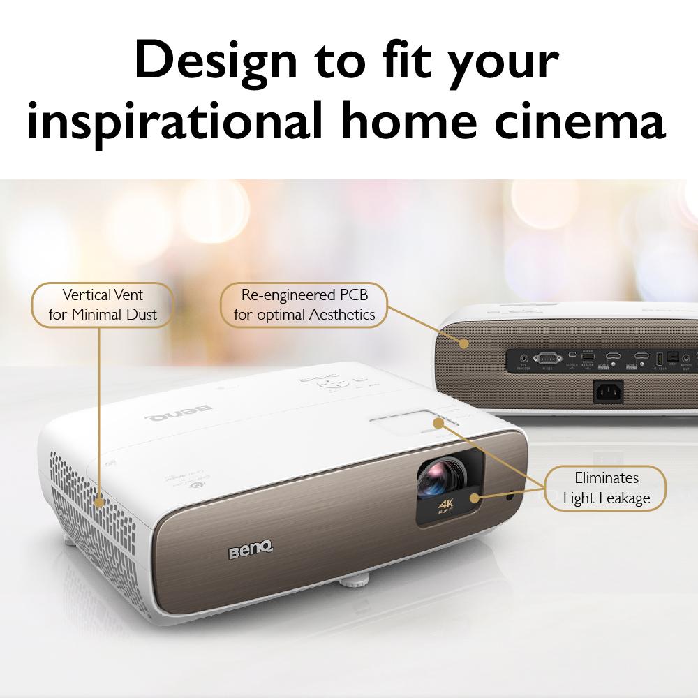 BenQ W2700 True 4K HDR DLP UHD Short Throw Home Projector (โปรเจคเตอร์ 4k โปรเจคเตอร์ดูหนัง ...