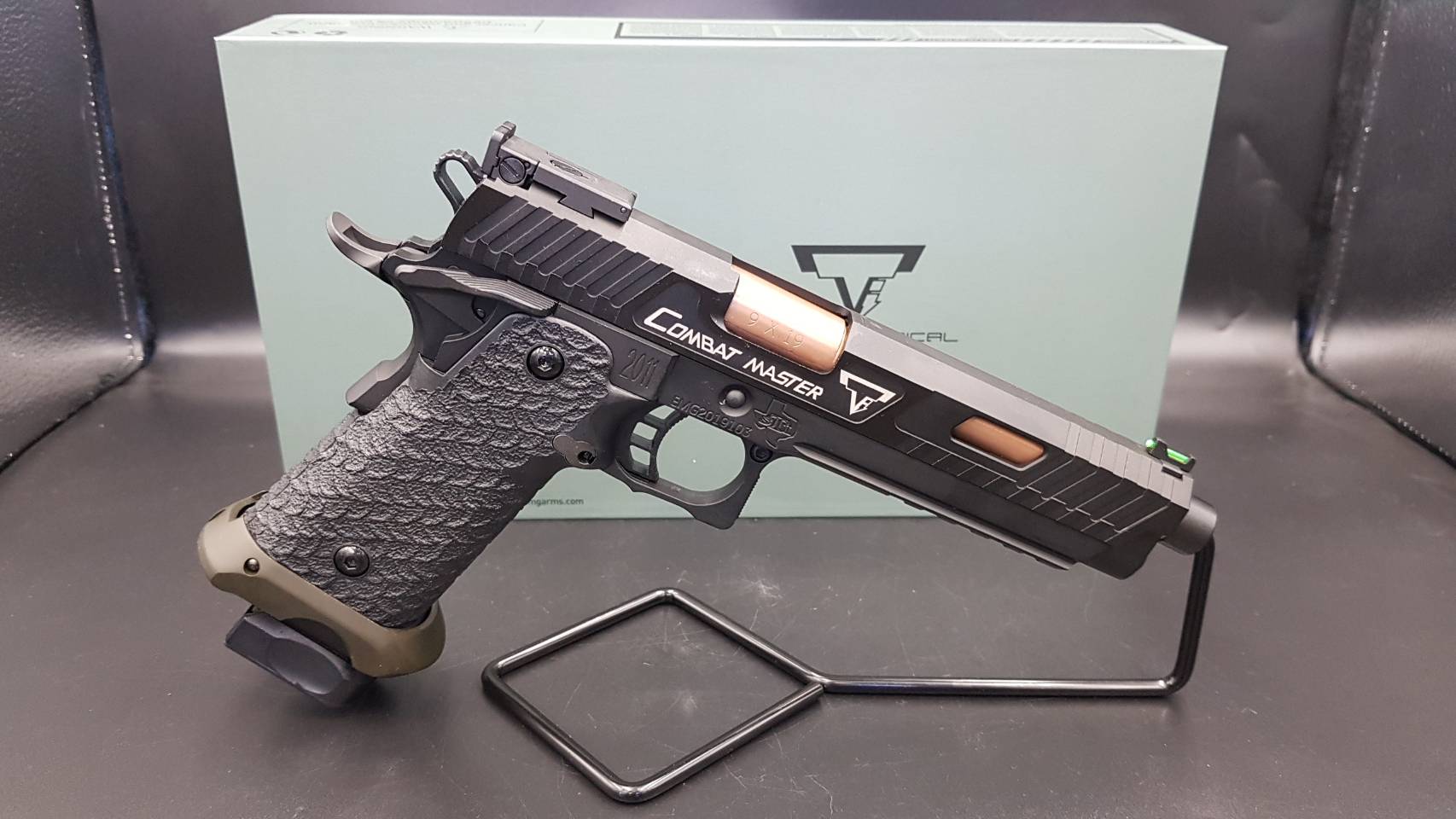 ผ่อน 0 บีบีกันระบบกรีนแก๊ส EMG M1911 TI เป็นของเล่นเท่านั้น - BIGGUN (BBSHOP) - ThaiPick