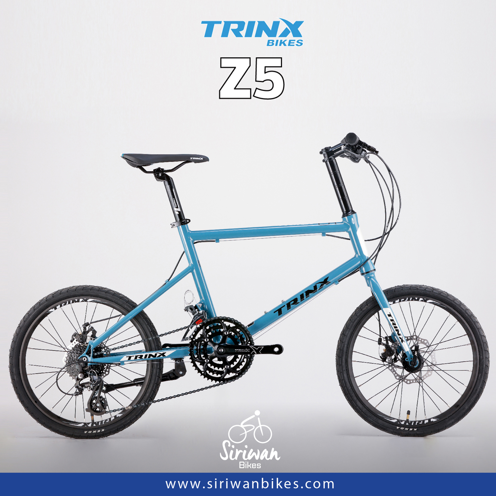 จักรยาน Trinx Z5 (2023) ล้อ 20 เฟรมอลู Shimano Altus 3x8 สปีด - Cyclic ...