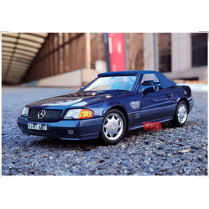 โมเดลรถเหล็ก Mercedes Benz 1989 R129 SL500 (เปิดประทุน คลาสสิก) จำนวน ...