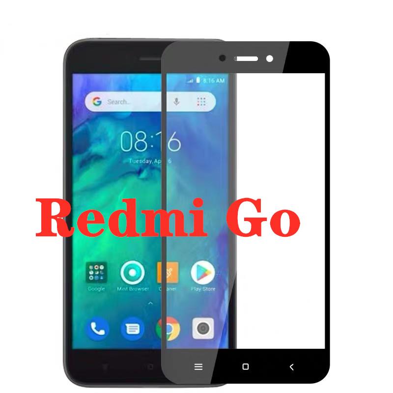 ฟิล์มกระจกนิรภัยเต็มจอ (ขอบดำ) For Redmi Go Tempered Glass redmi go ...