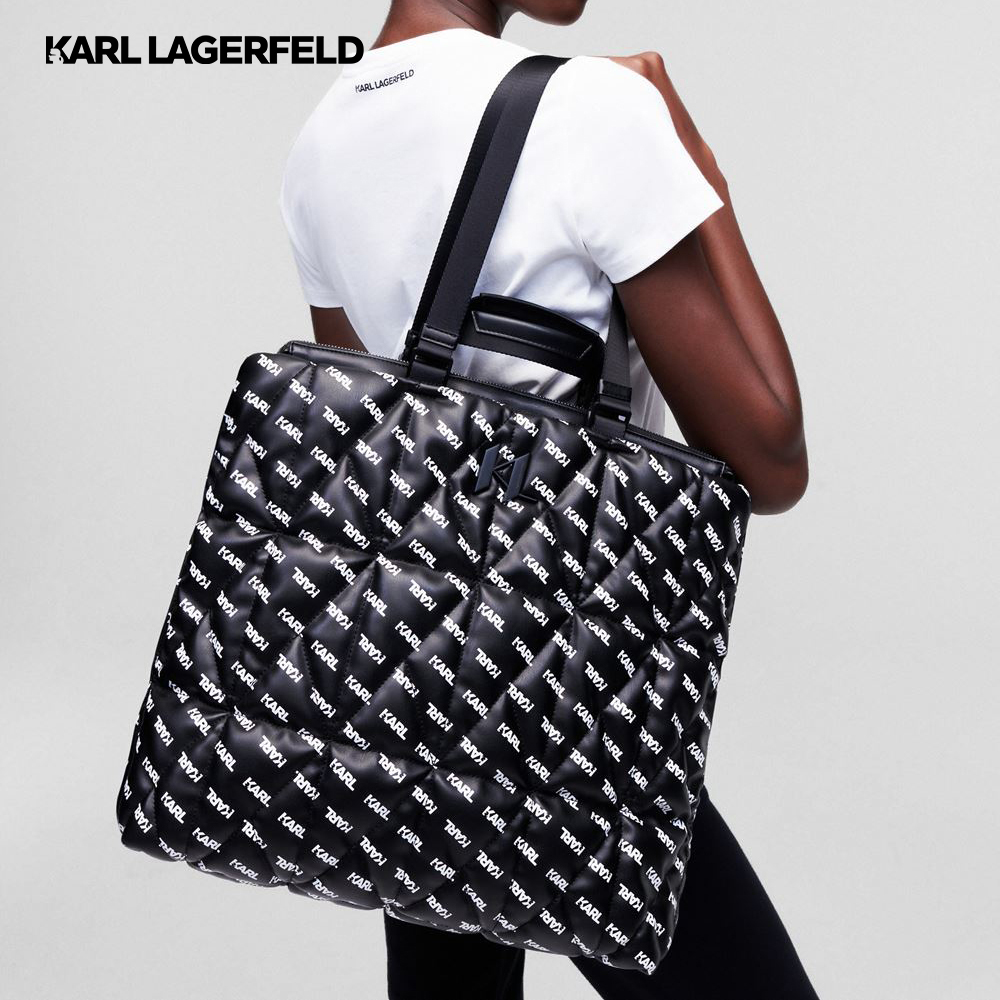 Karl Lagerfeld - K/STUDIO KARL LOGO TOTE กระเป๋าถือ - Karl Lagerfeld ...