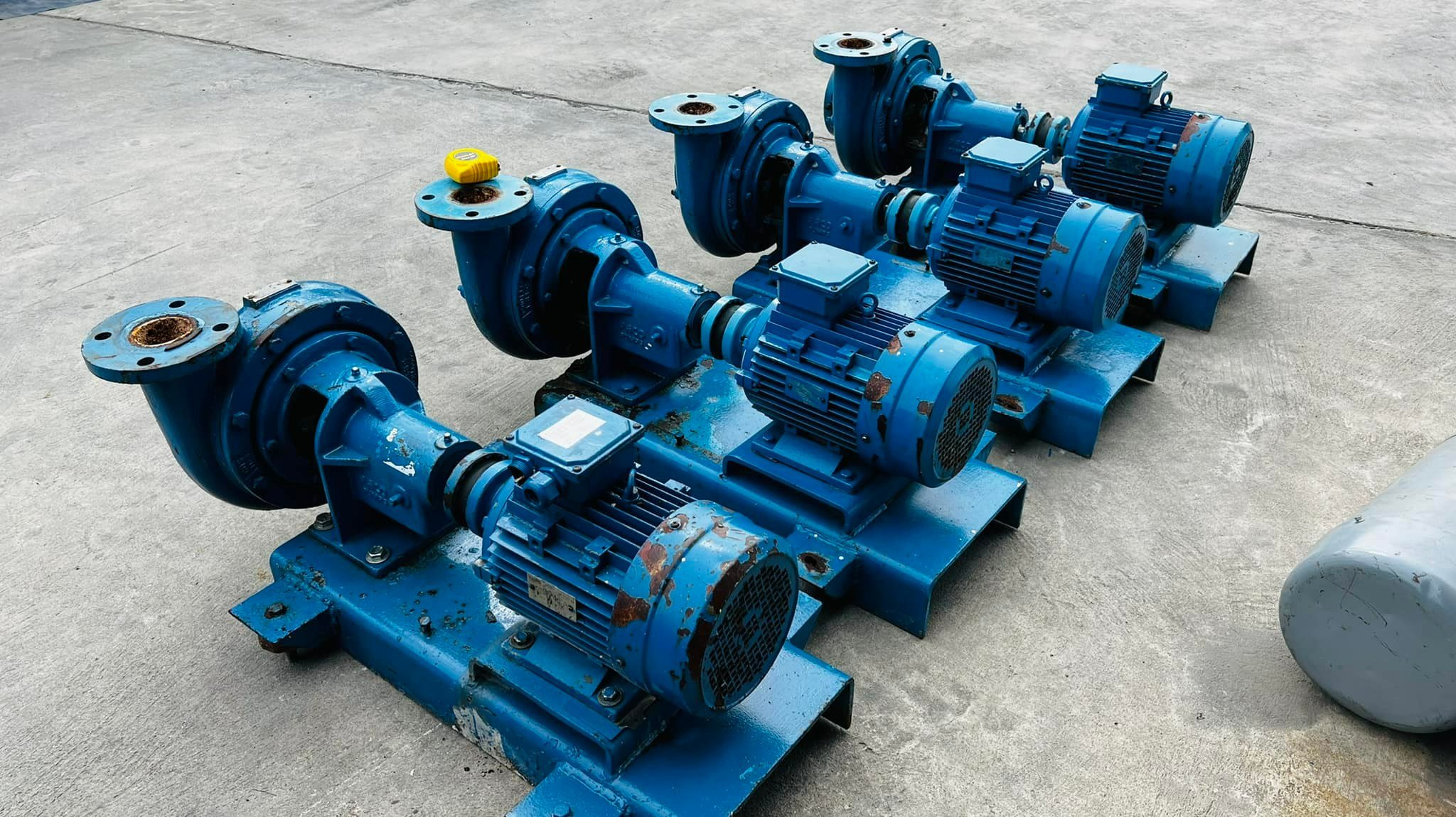 ชุดปั้มน้ำหอยโข่ง PACO PUMP USA ขนาด 3- 2.5 มอเตอร์ 5.5 HP 1440 RPM ...