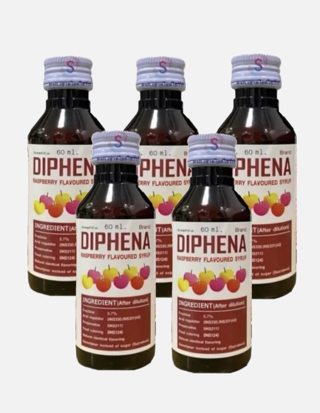 ไก่แดง DIPHENA น้ำหวานเข้มข้นราสเบอร์รี่ บรรจุ 60ml . | Lazada.co.th