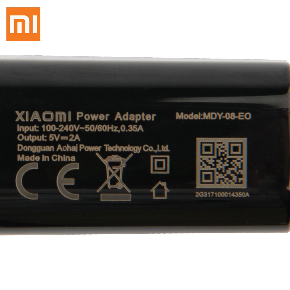 Original XIAOMI 5V 2A EU Travel Charger For Redmi Note 7 6 Note8 Mi 5 5S Mi9 Redmi 8 8A 6A Max 3 ...