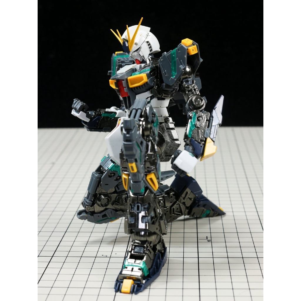 [Dot Factory: โมจีน] 1/100 Alloy Skeleton for MG Nu Gundam Ver.Ka (พาร์ ...