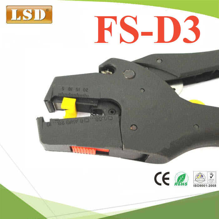 คีมปลอกหัวสายไฟ ขนาด 0.08-6mm2 รุ่น LSD-FS-D3 - Cable-Thailand - ThaiPick