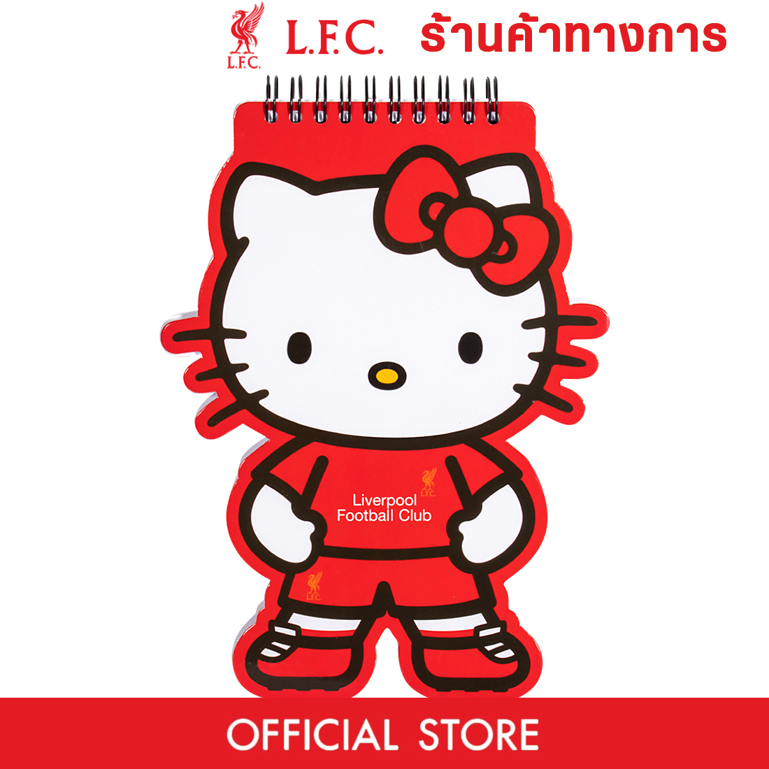LIVERPOOL FOOTBALL CLUB Hello Kitty สมุดโน้ต สมุดลิเวอร์พูล - Liverpool ...
