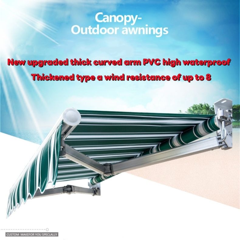 Foldable awnings Adjustable awnings Foldable awnings rotating aluminum ...