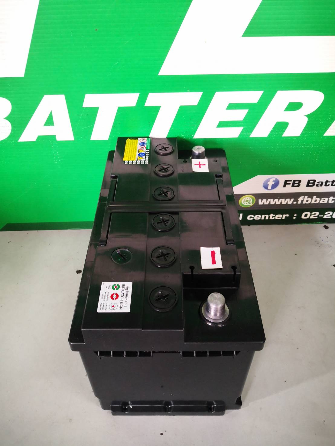 FB แบตเตอรี่ รถยนต์ REVO แบบขั้วต่ำ รุ่น S-85 DIN85 LN4 ขั้ว L ซ้าย ไฟ12V85A (790CCA) แกะกล่อง ...