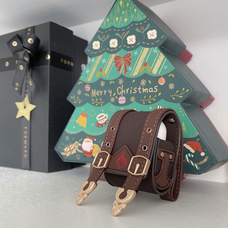 Genshin Impact Klee Leather Backpack For Red Mi 3 Apple 12 3 Cover ...