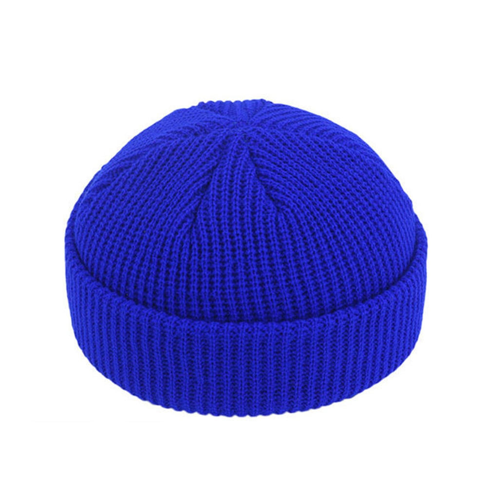 Autumn Winter Retro Melon Hat Unisex Pure Color Landlord Hats Hip Hop ...