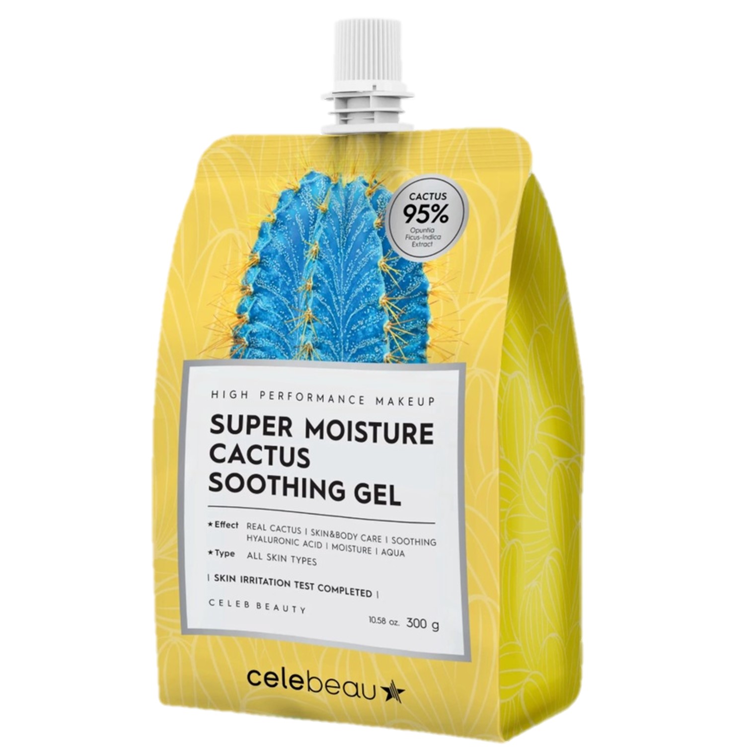 CELEBEAU SUPER MOISTURE CACTUS SOOTHING GEL 95% CACTUS EXTRACT 300G เจล ...