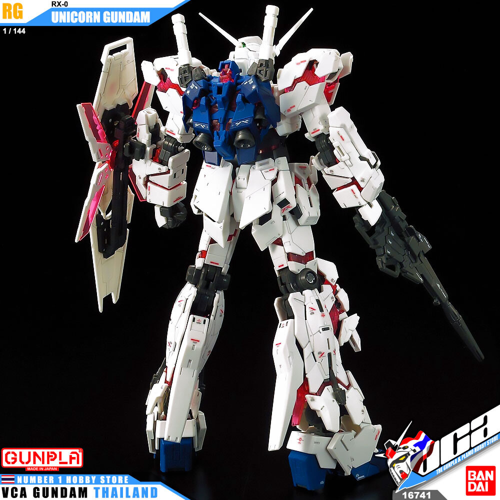 BANDAI GUNPLA REAL GRADE RG 1/144 RX-0 UNICORN GUNDAM โมเดล กันดั้ม กัน ...