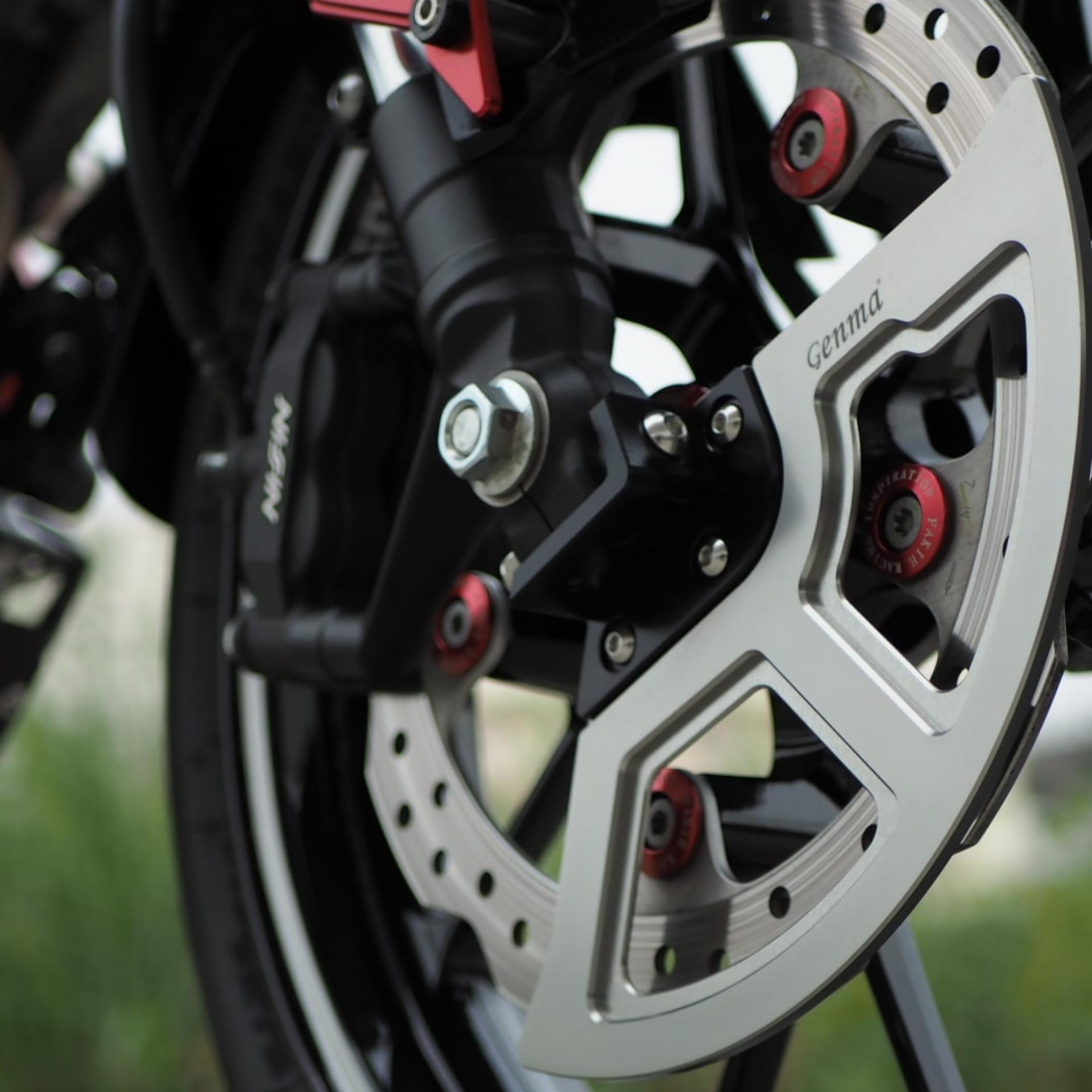 โปรโมชั่น บูทรองยึดจานหน้า HONDA CB150R อะไหล่แต่ง GENMA งาน CNC แท้ ...