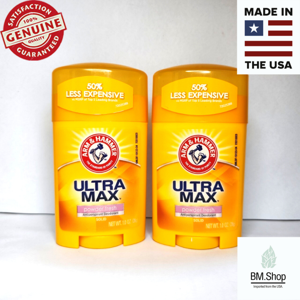 พร้อมส่ง Arm Hammer UltraMax Solid Antiperspirant Deodorant Powder ...