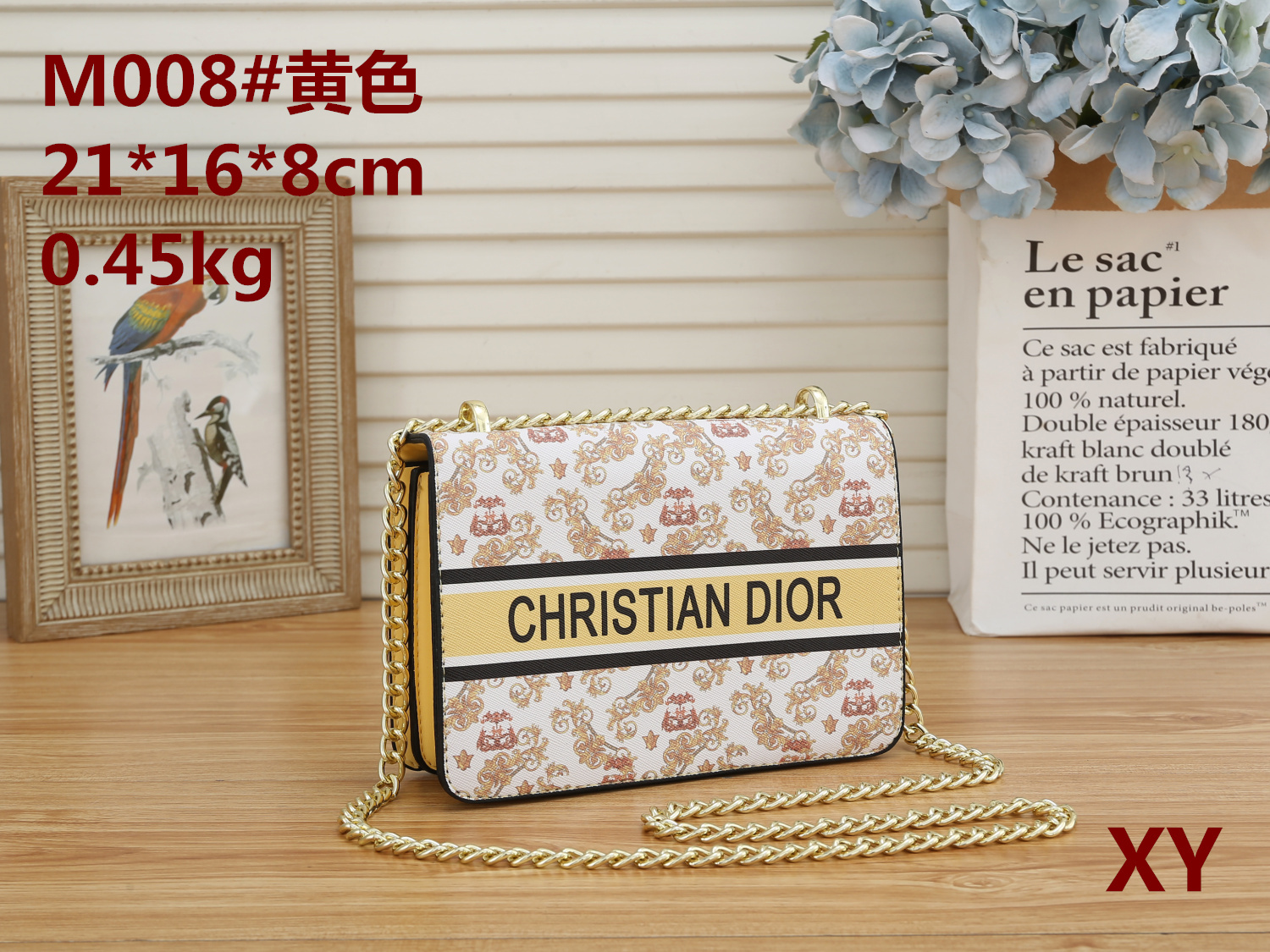 Original Classic style Dior_ Leather bag /one shoulder bag/messenger ...