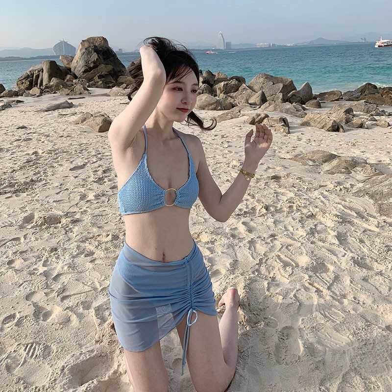 40-58kg บิกินี่ BIKINI 3ชิ้น ชุดว่ายน้ำเซ็กซี่ 2355 | Lazada.co.th