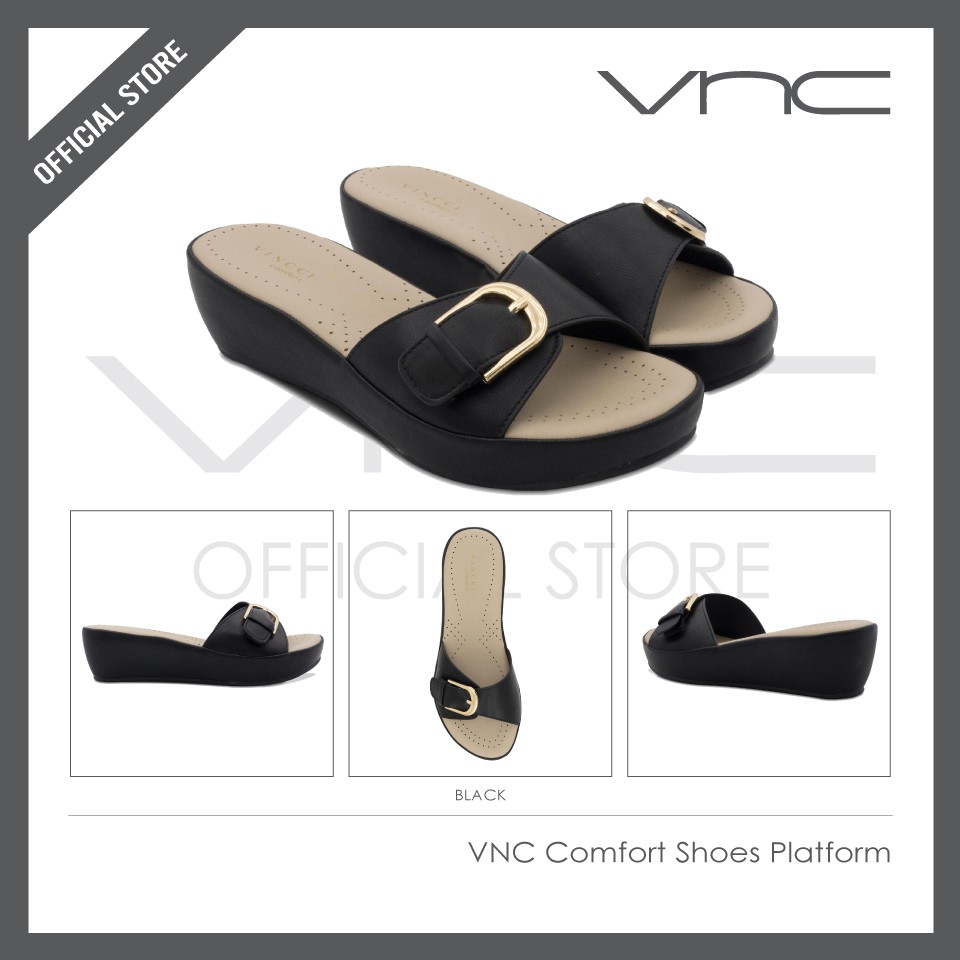 VNC Comfort Shoes / รองเท้าคอมฟอร์ทแบบสวมเปิดส้นเท้า - TAShopTH.8 ...