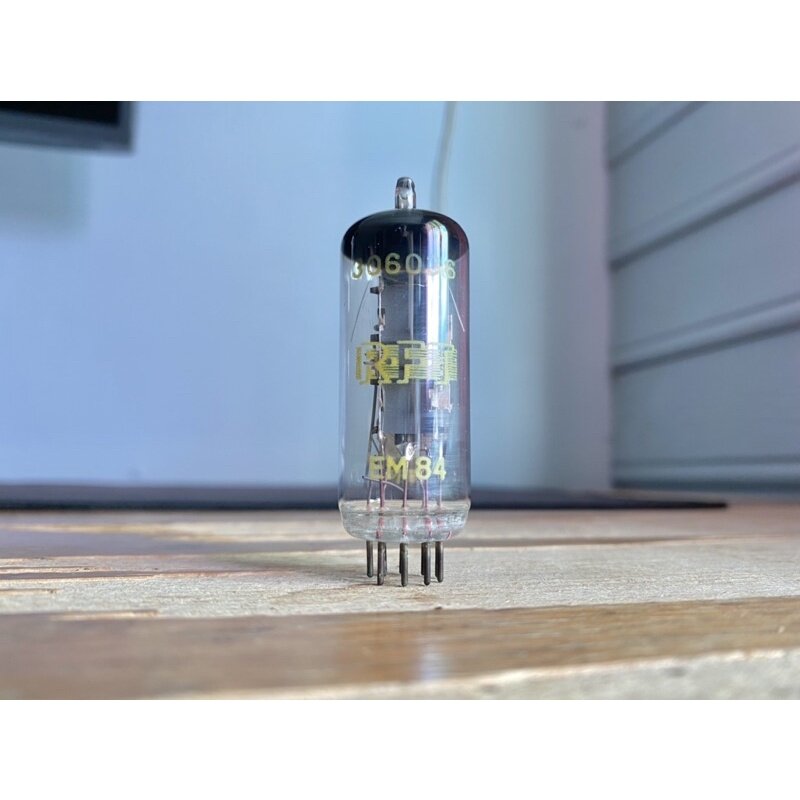 หลอดตาแมว EM84 RFT Magic Eye NOS Vacuum tube Valve PACK 1 ชิ้น Tube with triode amplifier ...